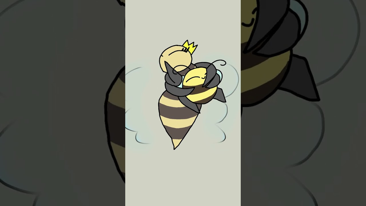 Bee acquires help to do a silly dance