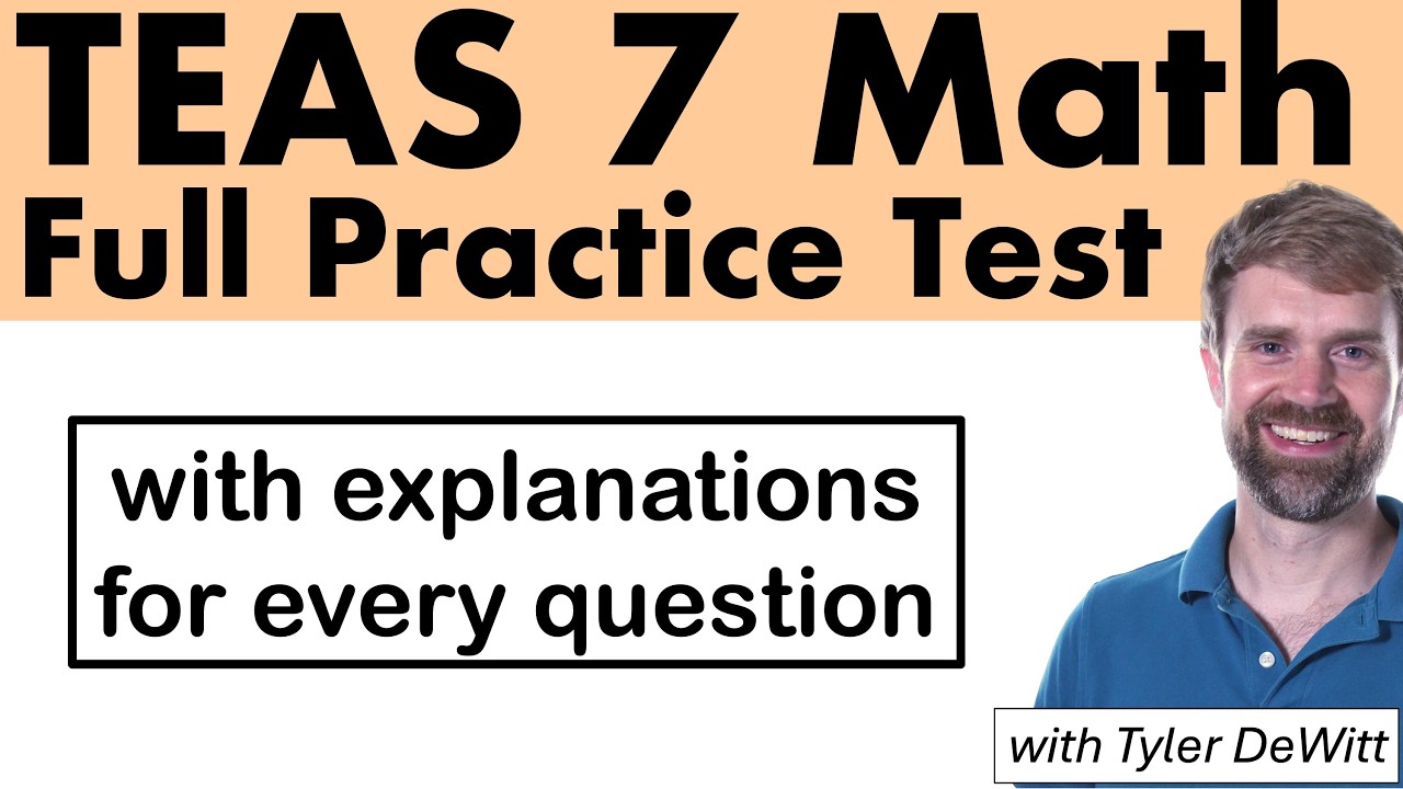 ATI TEAS 7 Full Math Practice Test
