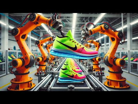 How NIKE Makes Millions of Shoes Using State-of-the-Art Technology