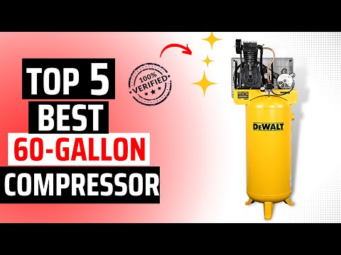 Best 60 Gallon Air Compressors on the Market 2024 | Top 5 Best 60 Gallon Air Compressors Reviews