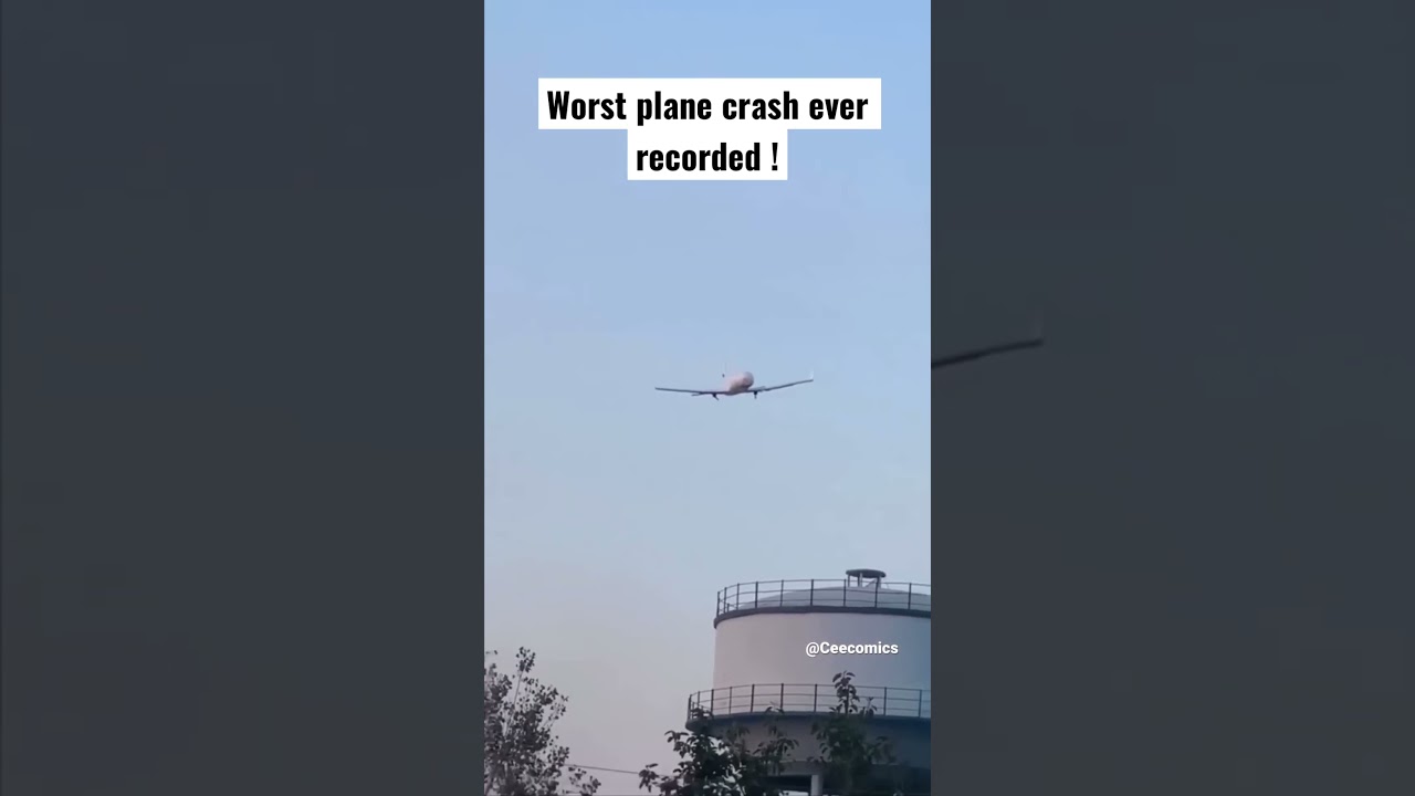 Worst plane crash ever recorded in history!