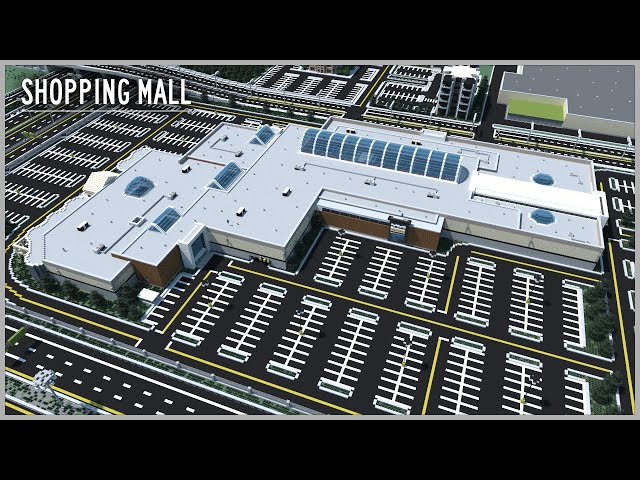 Shopping Center (Mall) Minecraft Map