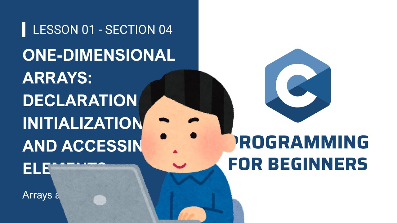 One-Dimensional Arrays: Declaration, initialization, and accessing elements - L1 - S4