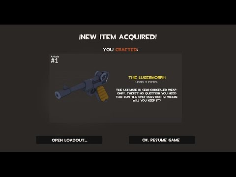 Steam Community :: Video :: TF2: How To Craft The Lugermorph