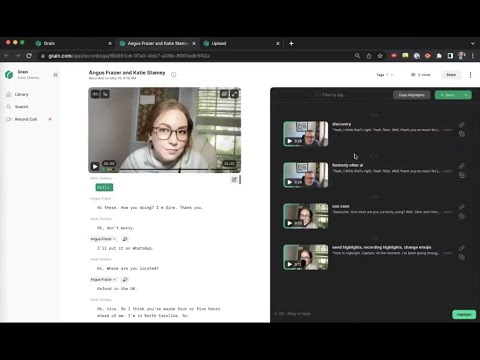 How to Transcribe Video Meetings with Grain