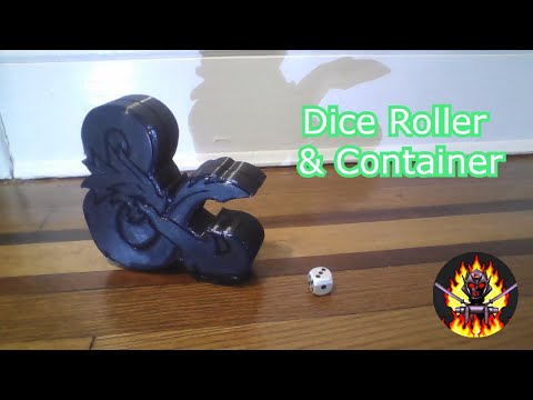 Free STL file Dice Container & Roller 🎲 ・3D print design to download・Cults