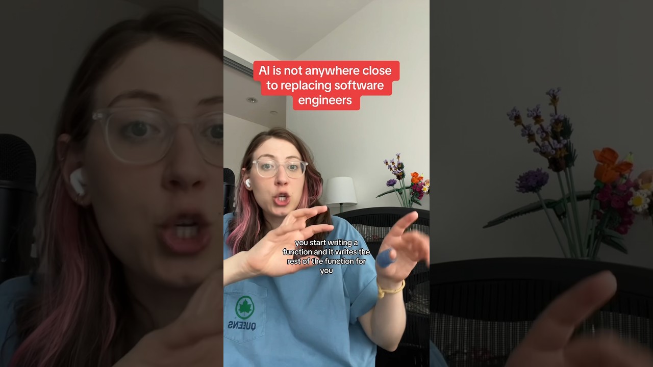 AI is *not* replacing software engineers 😅 #tech