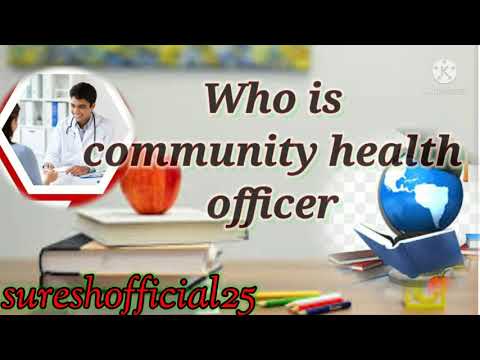 Who is CHO? & what work of community health officer/ Full detail