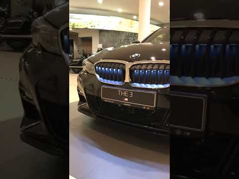 BMW 3 Series Black model new technology