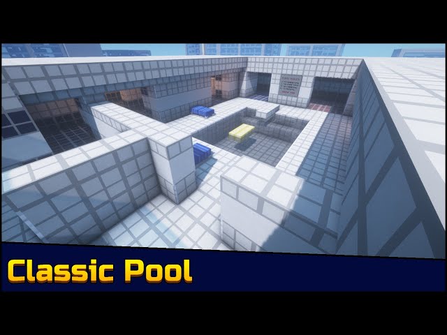 Pixel Gun 3D - Classic Pool/Pool Party (with Texture Pack) Minecraft Map