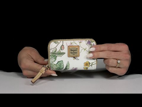Dooney & Bourke Botanical Zip Around Credit Card Case SKU: 9887592