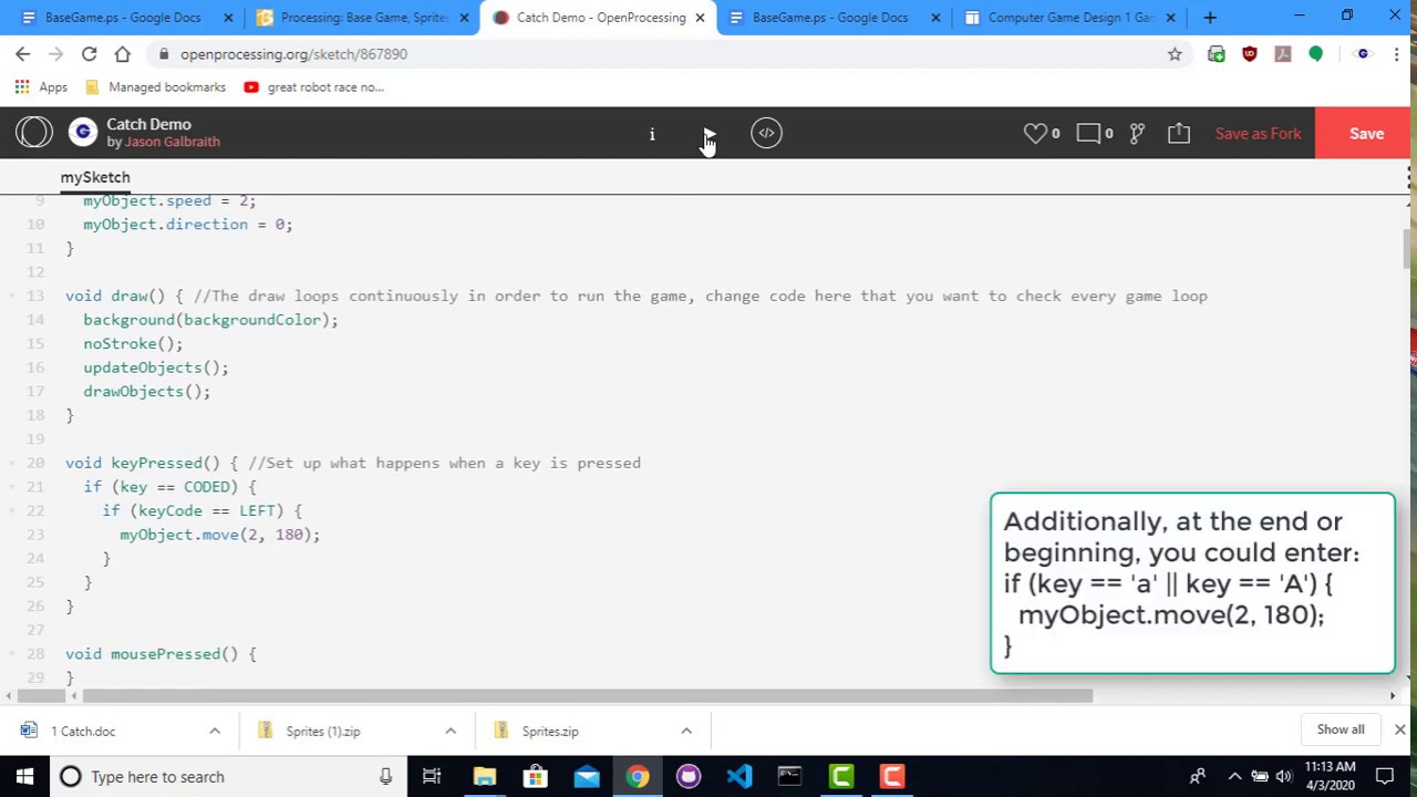 Catch Processing Part 1
