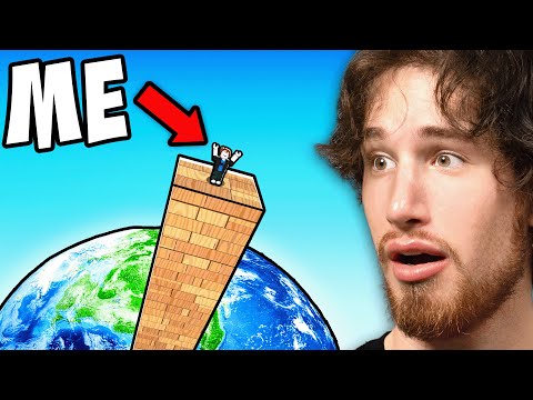 World's LARGEST JENGA CHALLENGE in Roblox!