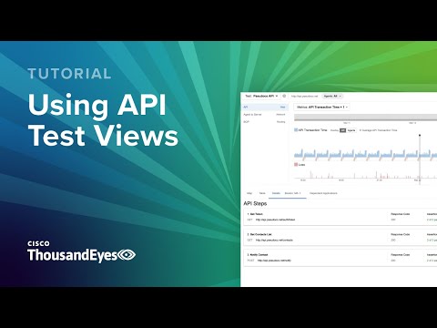Using API Test Views