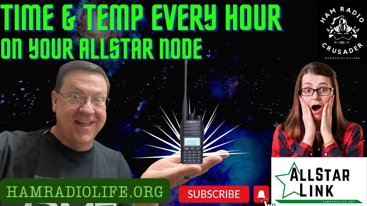 AllStar Link - Time & Temperature on your Node