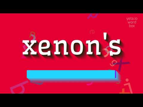 How to say "xenon's"! (High Quality Voices)