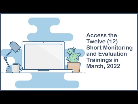 Get 12 Short Monitoring and Evaluation Training