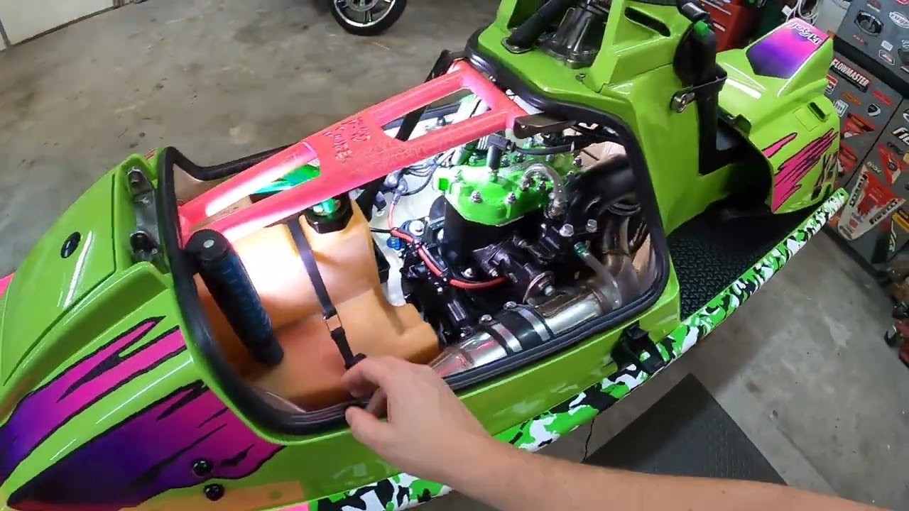 Kawasaki Jet Ski Water Line Overview Dual and Single Cooling