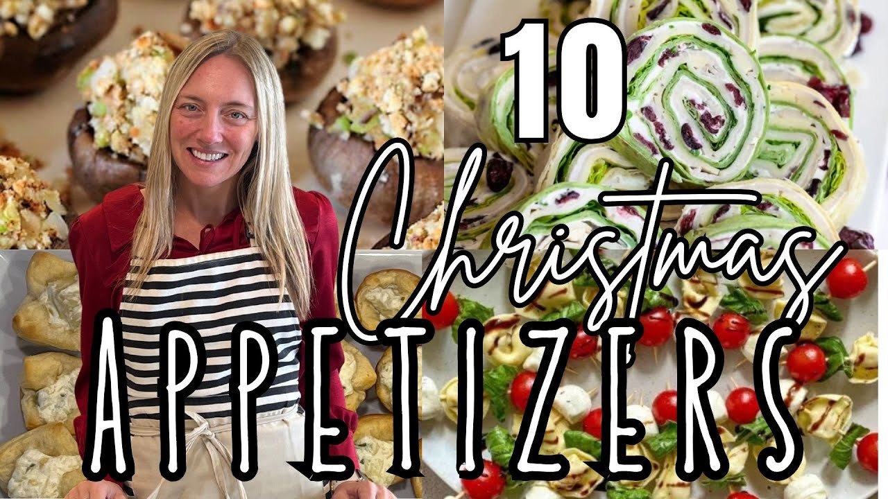 10 BEST Christmas Appetizer Recipes - Quick & Easy Holiday Appetizer Ideas | Molly Purcell