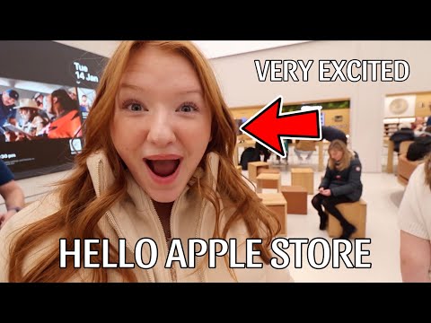 VERY EXCITING APPLE STORE PURCHASE FOR ESMÉ!