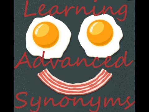 Learning advanced synonyms
