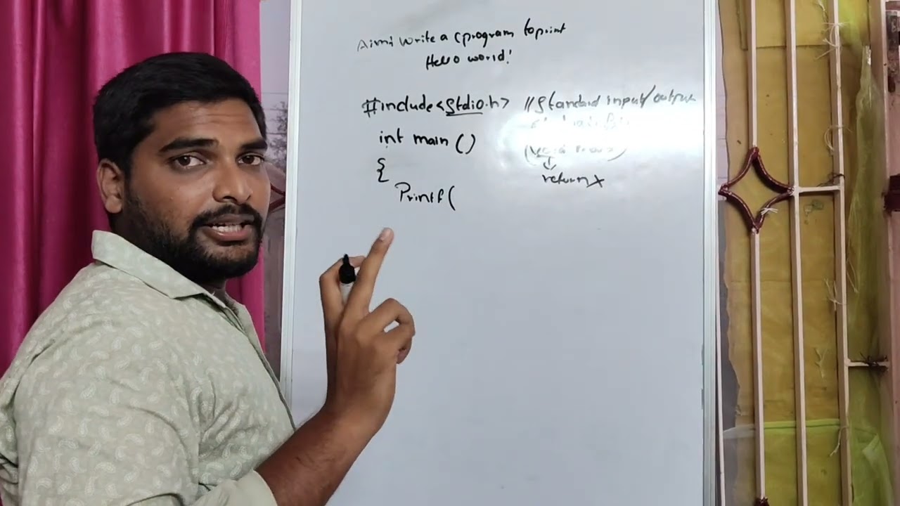 C PROGRAMMING BASIC HELLO WORLD LEARNING WITH PREM #clanguage 