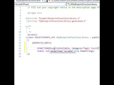 [Plugin] Socket.io Client - C++ - Unreal Engine Forums