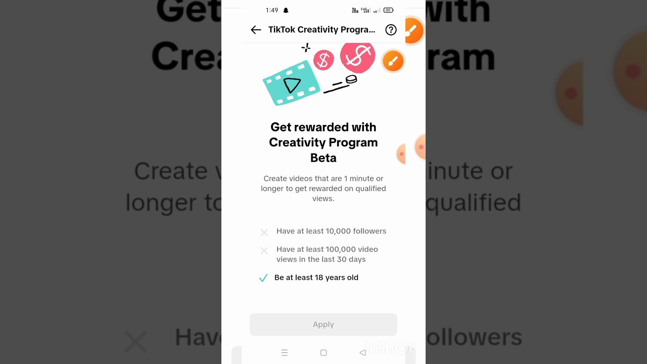 Get Rewarded with creativity program beta 🤔 TikTok online earning #shorts #shortvideo