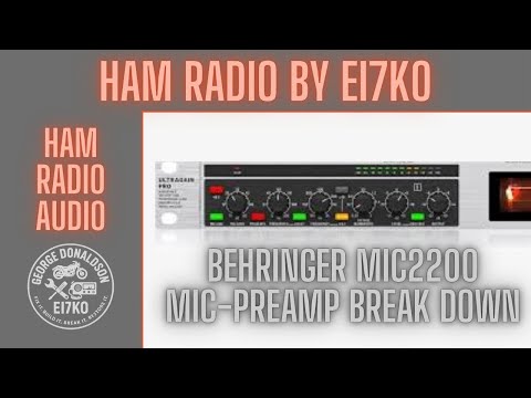 Behringer Ultragain Pro Mic2200 - Pré-amplificador de Microfone