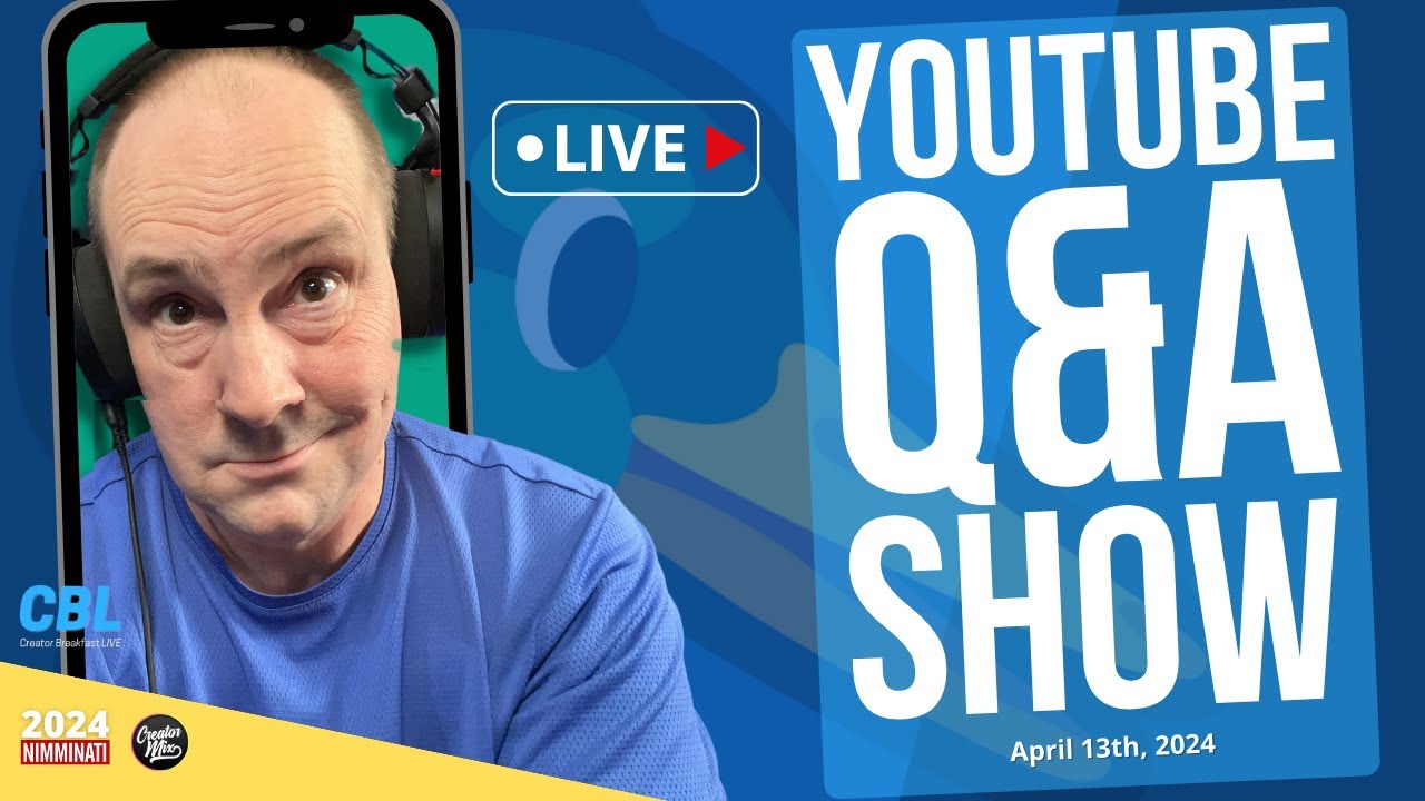 Ask Your Pressing YouTube Questions (about VidSummit) - Creator Breakfast Express