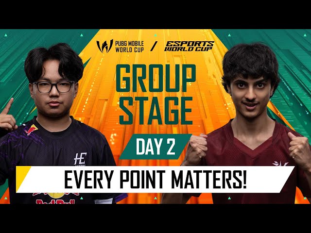 PMWC 2025 Group Stage Day 2: Livestream, groups, schedule, and how to watch