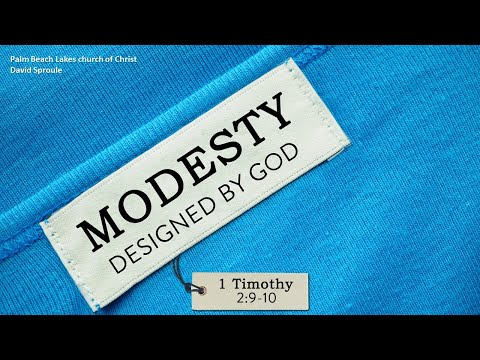 Modesty: Designed By God