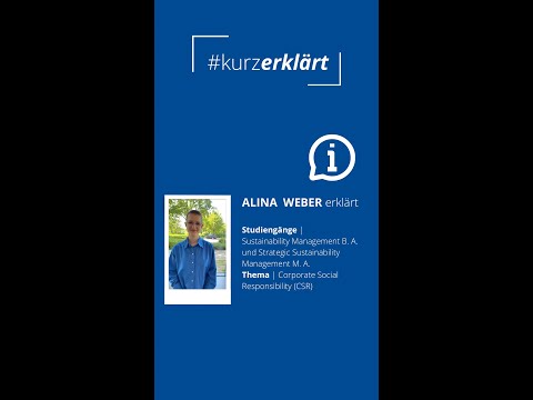 Kurz erklärt: Unsere neuen Sustainability-Studiengänge im Bachelor und Master