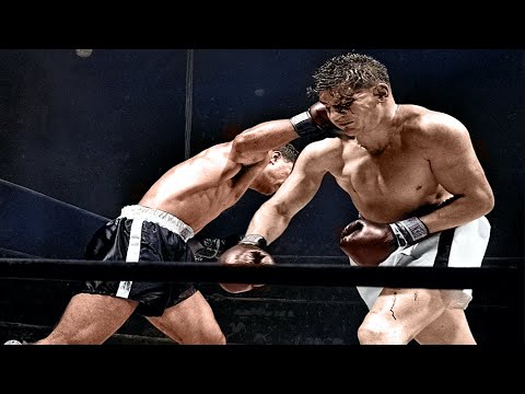 DELAYED KNOCKOUT! Rocky Marciano vs. Rex Layne (12.07.1951) - Best Quality & Colorized!
