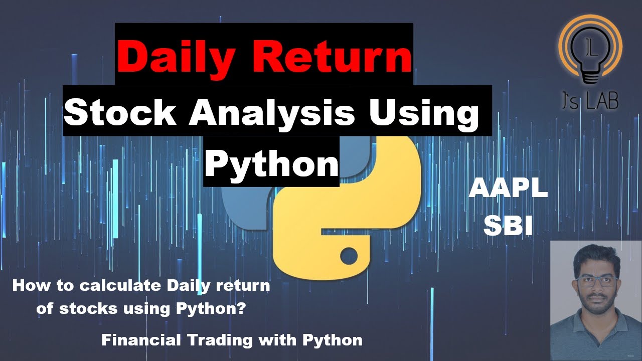 Daily Return| Stock Analysis Using Python | Financial Trading with Python