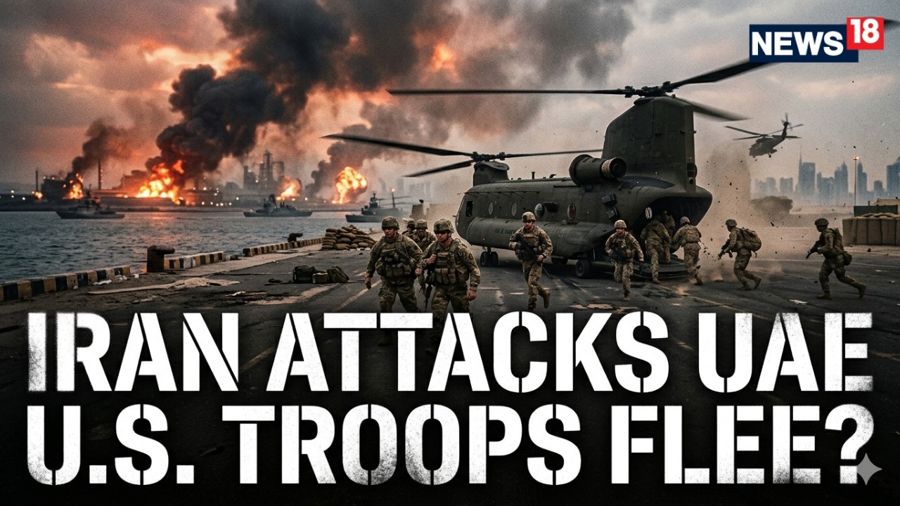 US IRAN WAR LIVE | UAE Air Defences 'actively Engaging' With Iran Missiles, US Troops Flee? | N18G