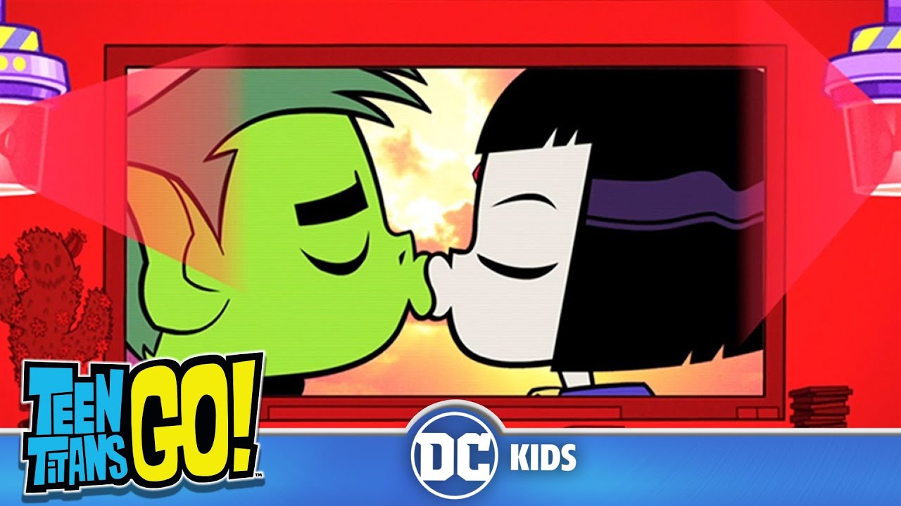Teen Titans Go! | Beast Boy and & Raven Kissed 💕| @dckids
