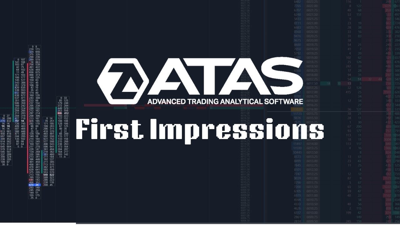 ATAS Trading Platform: First Impressions!