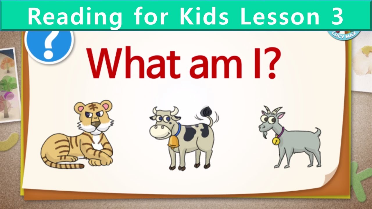 Reading for Kids | What Am I? | Unit 3 | Guess the Animal