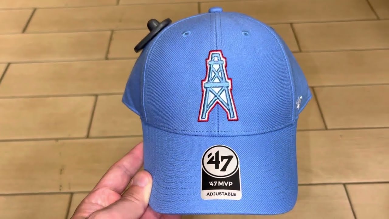Houston Oilers NFL 47 MVP Adjustable Hat