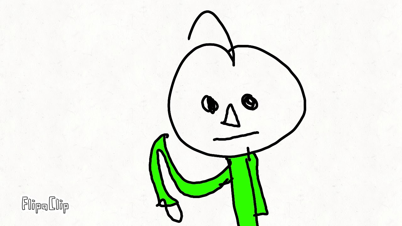 Baldi break s his arm