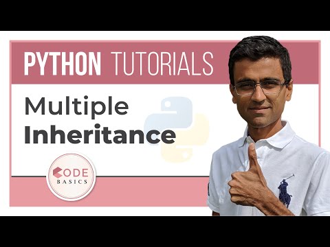 Learn Python Tutorial 19 Multiple Inheritance - Mind Luster