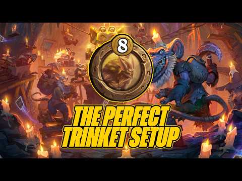 “If I Don’t Win With This What’s the Point” Perfect Trinket Setup | Dogdog Hearthstone Battlegrounds