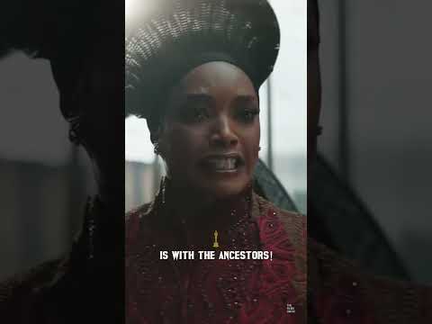 The scene that bagged Angela Bassett her 2nd Oscar nomination! #blackpanther #wakandaforever #shorts
