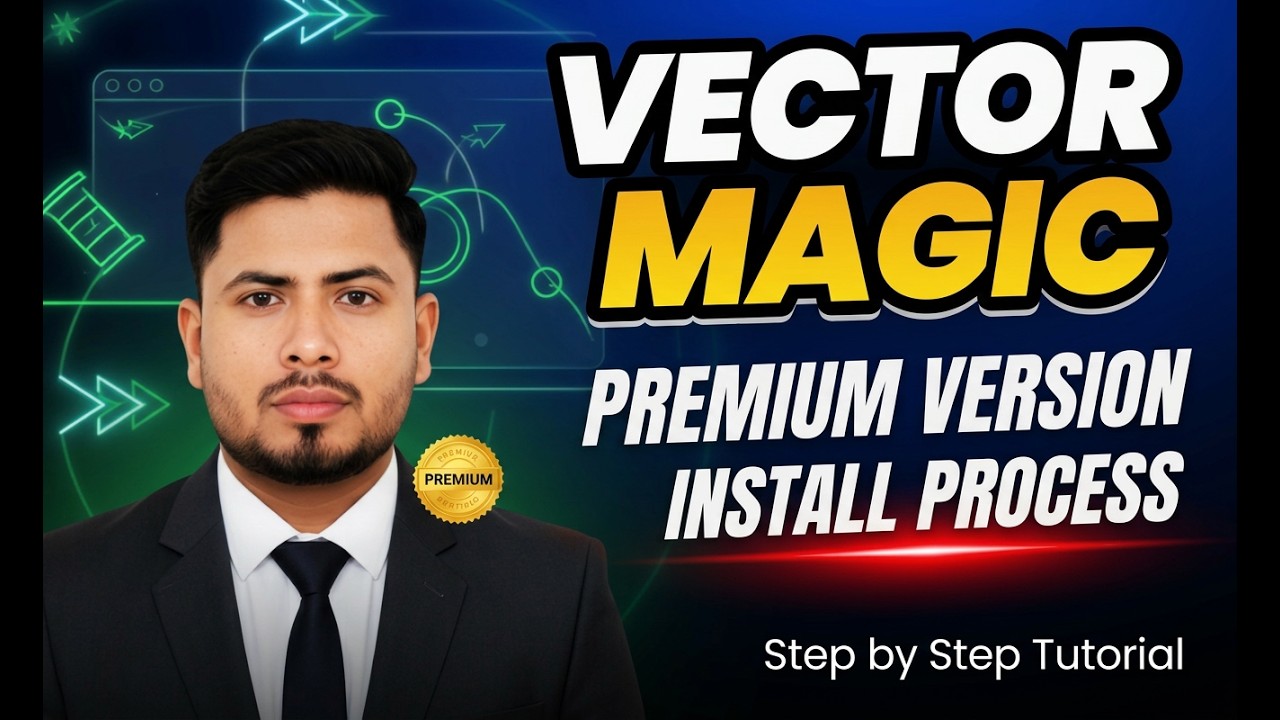 How to Install Vector Magic Premium Official  Step by Step Guide