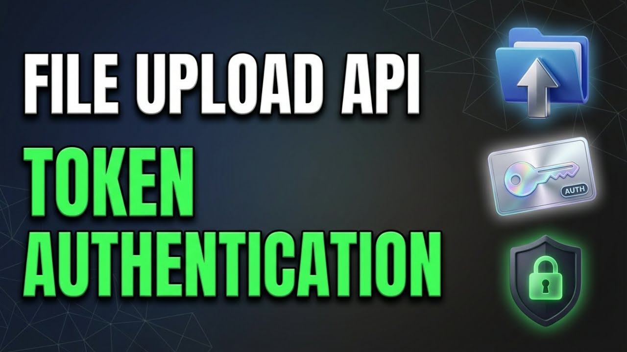 File Upload API Tutorial | Token Authentication in Java