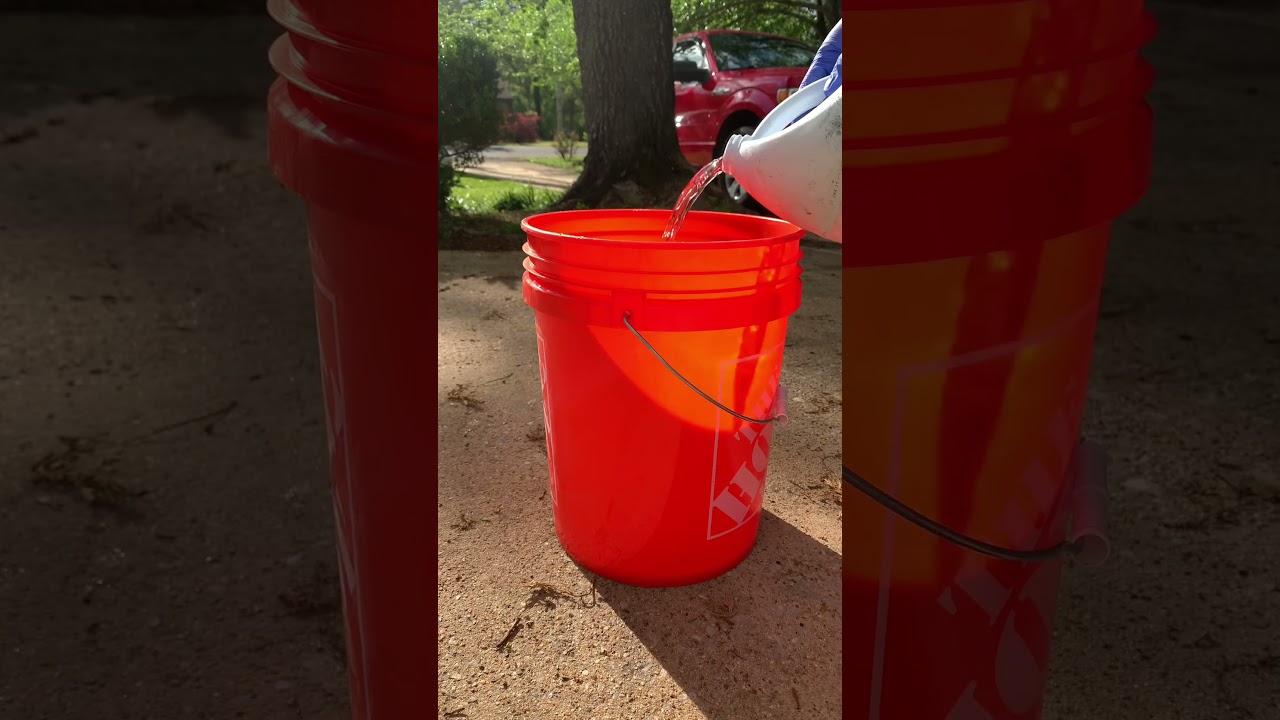 How To Mix Pressure Washing Chemicals (Sodium Hypochlorite)