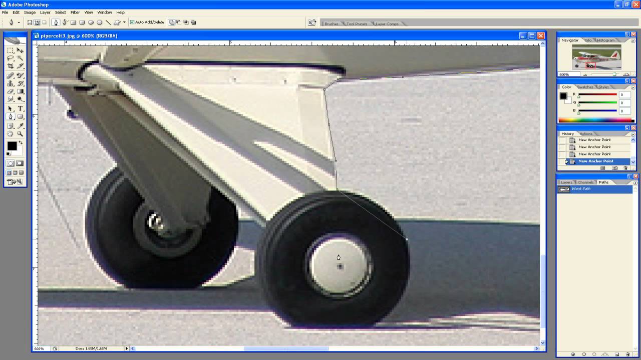 Photoshop:Using The Pen Tool/Path Creation