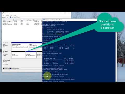How To Delete Protected Partitions in Windows 10
