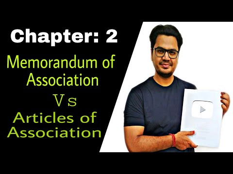 #23, Difference between Memorandum of Association (MOA) and Articles of Association (AOA ||